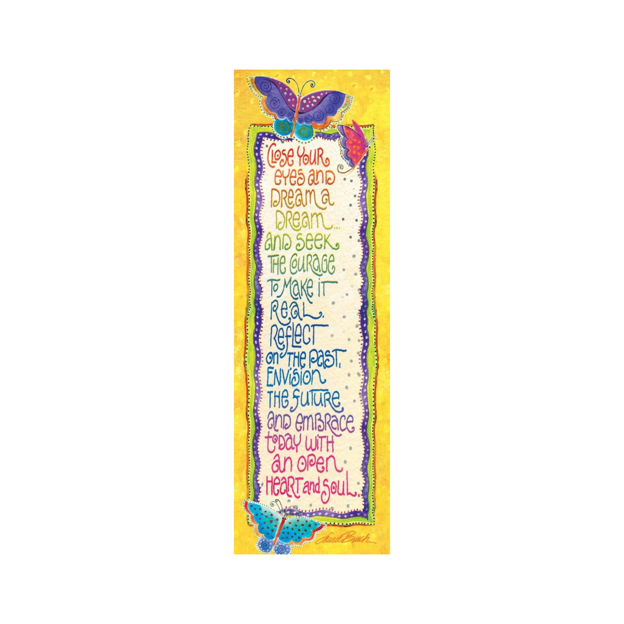 Laurel Burch Butterflies Bookmark | Laurel Burch Studios