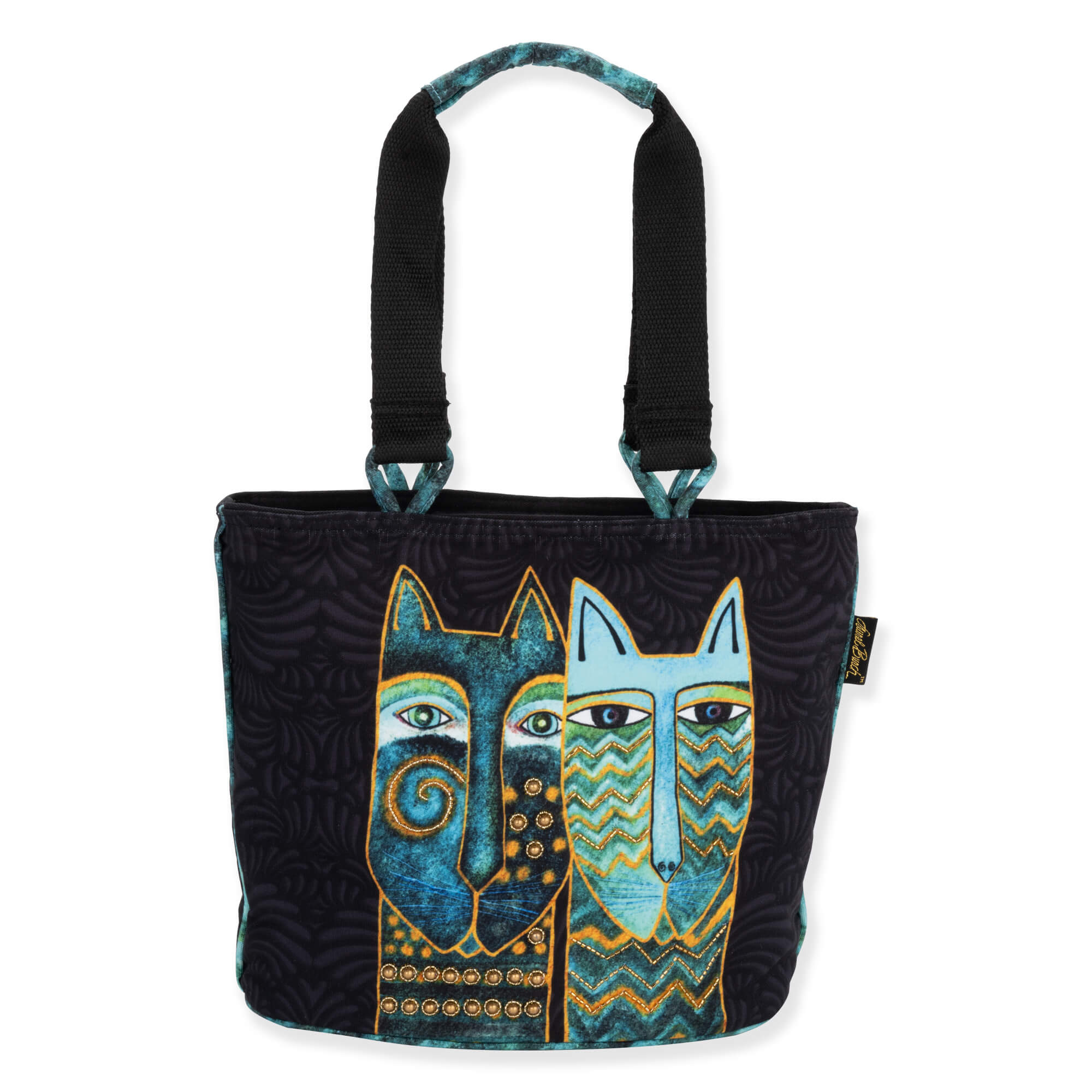 Feline Star Gazers Medium Tote | Laurel Burch Studios