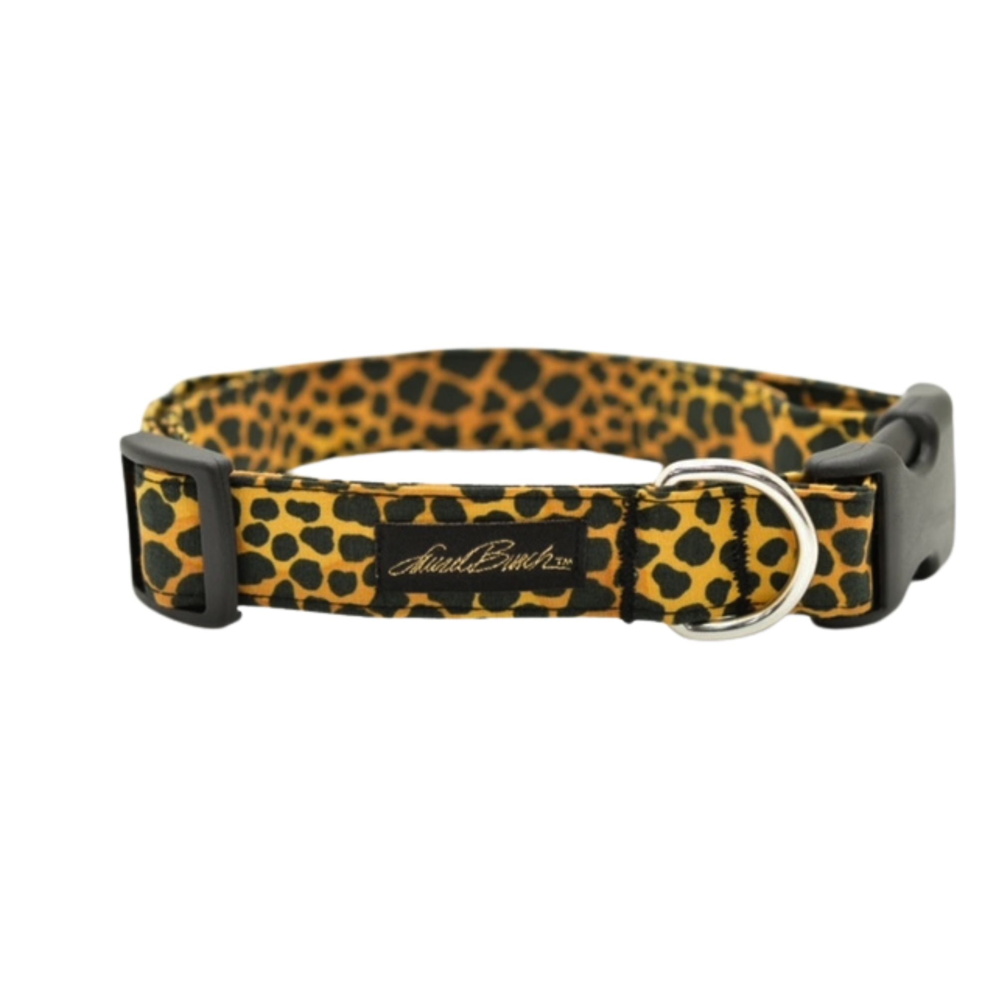 Leopard Pet Collar | Gold | Laurel Burch Studios