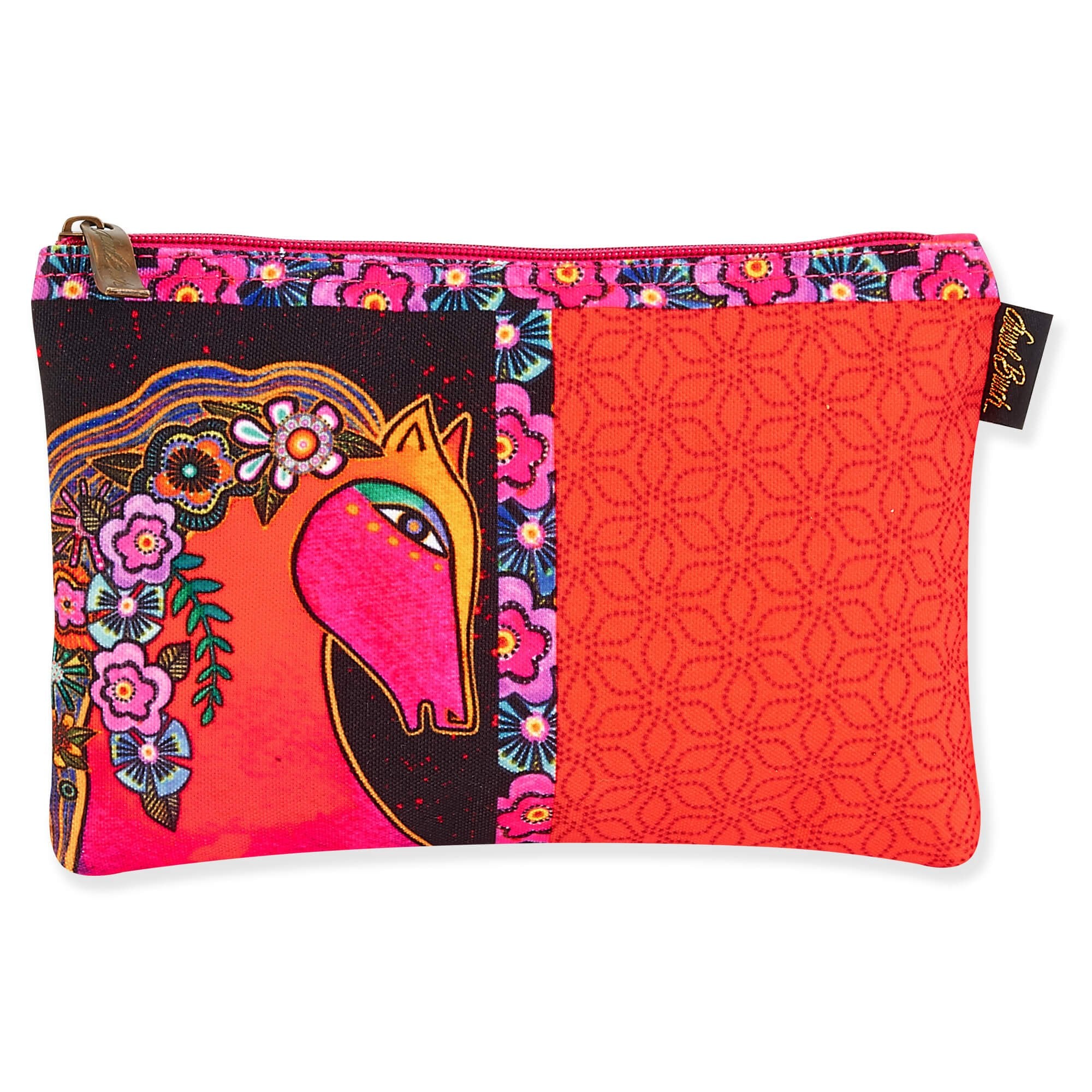 Blaze Pony Cosmetic Bag | Laurel Burch Studios