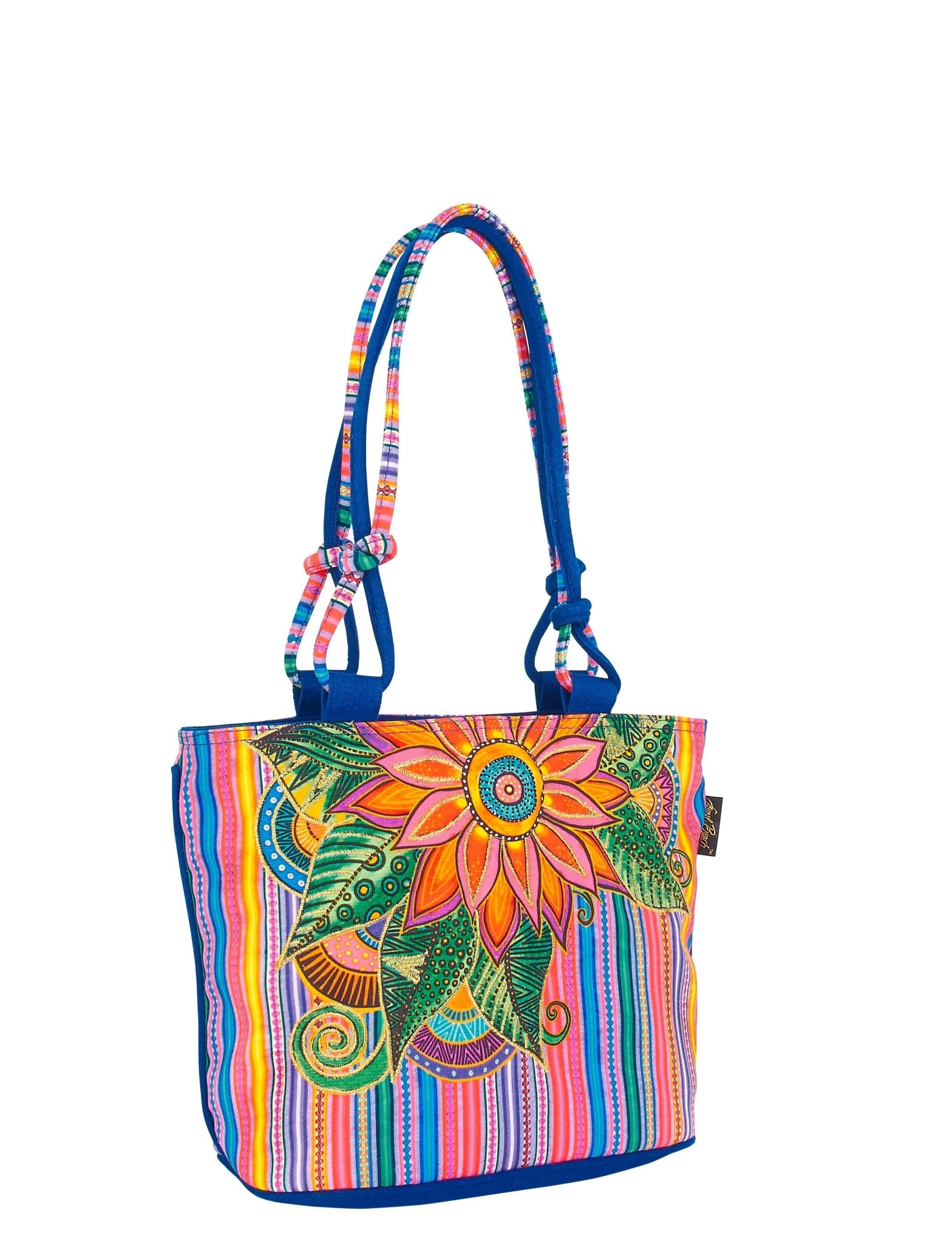 Fleur Del Sol Medium Tote – Laurel Burch Studios